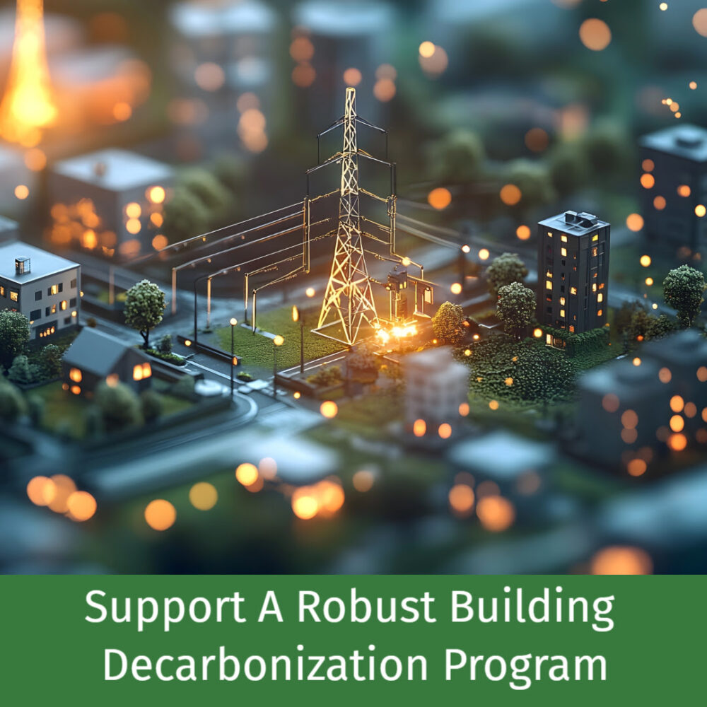 Suppport a Robust Building Decarbonization Program